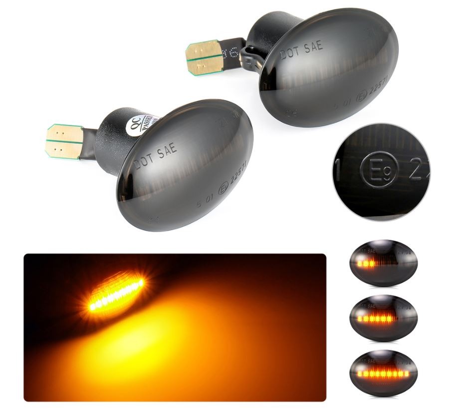 Frecce Laterali LED Dinamiche Ford KA (RU8) Sequenziale